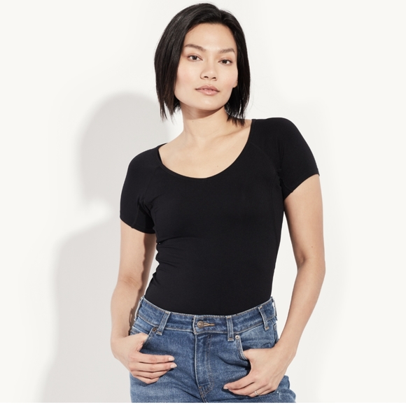 knix | Tops | Knix Dont Sweat It Tshirt In Black | Poshmark